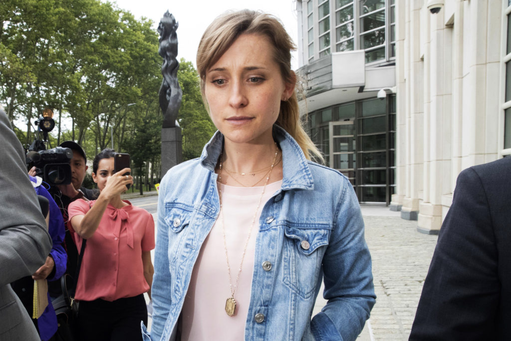 Allison Mack Sentenced To Three Years In Prison For Her Role In The